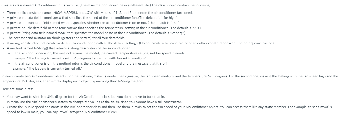 Solved This is needed in java, please read instructions | Chegg.com