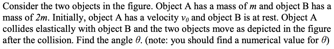 Solved Consider the two objects in the figure. Object A has | Chegg.com
