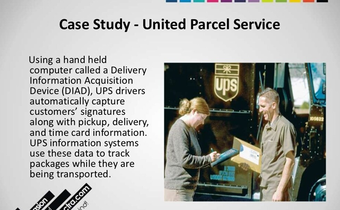 Solved Case Study - United Parcel Service ups Using a hand | Chegg.com