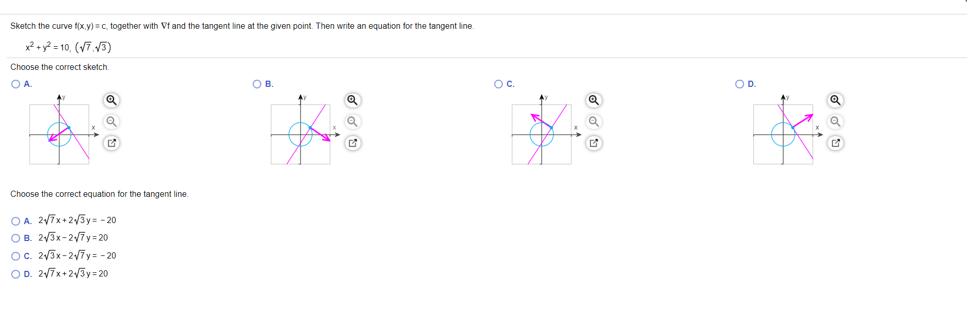 Solved Sketch the curve f(x,y)= C, together with Vf and the | Chegg.com