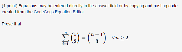 Solved (1 point) Equations may be entered directly in the | Chegg.com