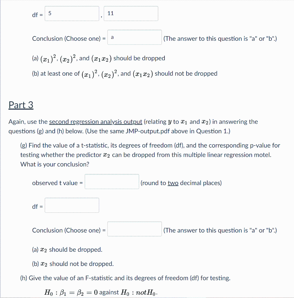 Solved The data used in creating the attached one page of | Chegg.com