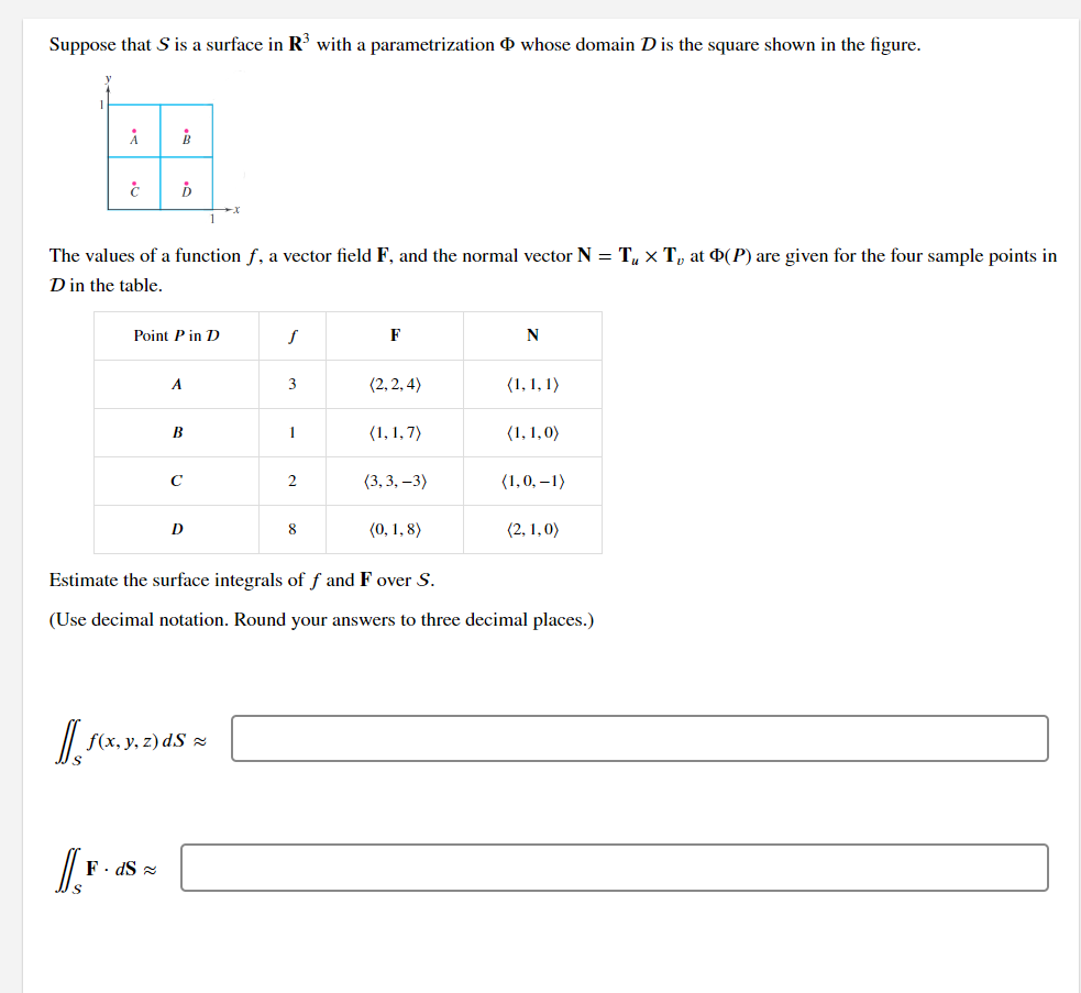 Solved Suppose that S ﻿is a surface in R3 ﻿with a | Chegg.com
