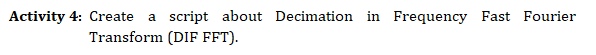 Solved Task A Create And Applying The Decimation In Time 9012