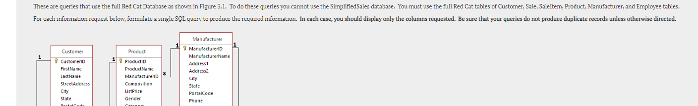 List the information in the SaleItem table | Chegg.com
