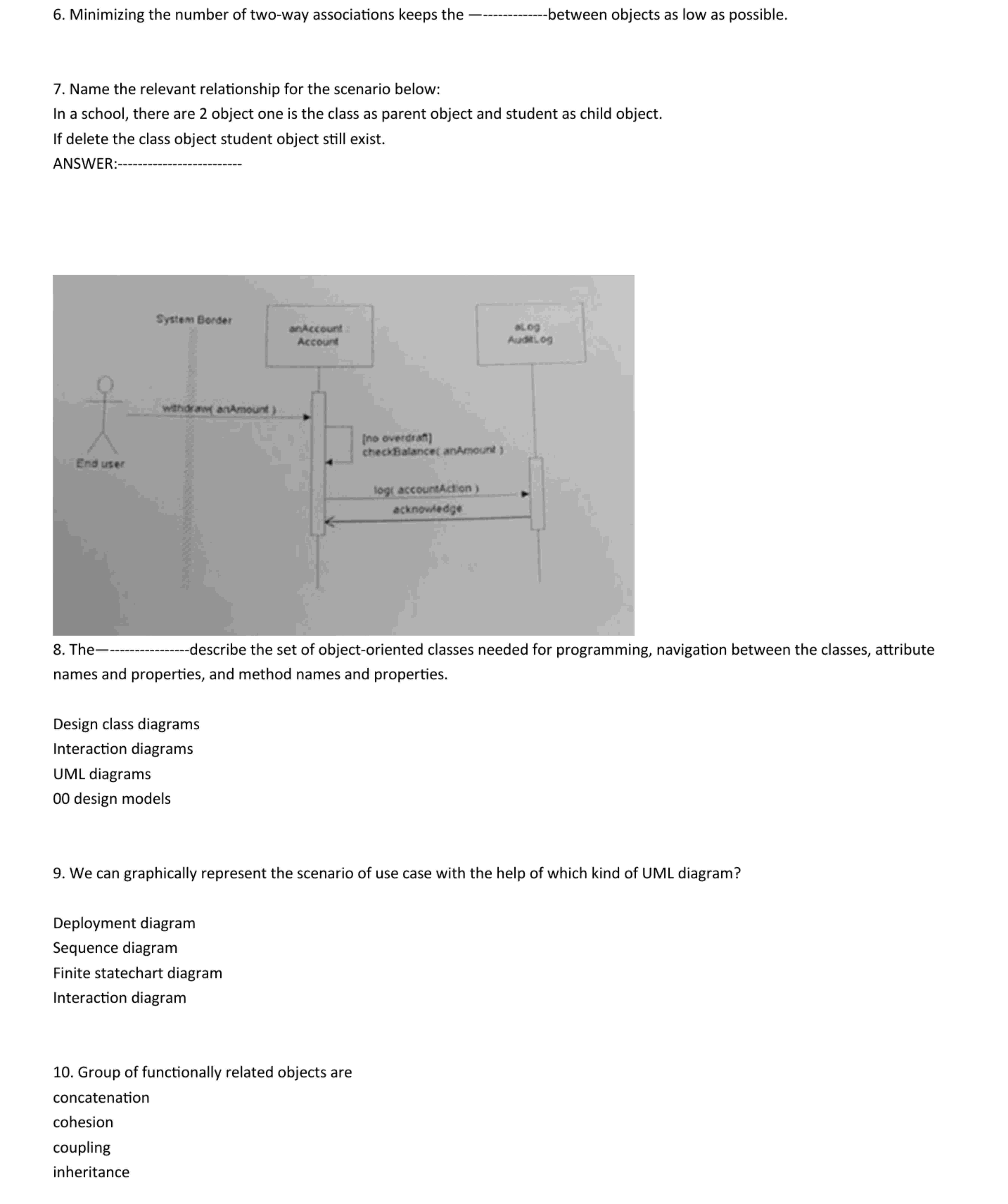 Solved 8. ﻿The---------------describe the set of | Chegg.com