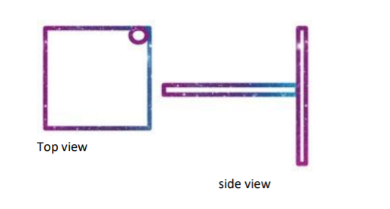 Solved A plate attached to a rod. Rod is perpendicular to | Chegg.com