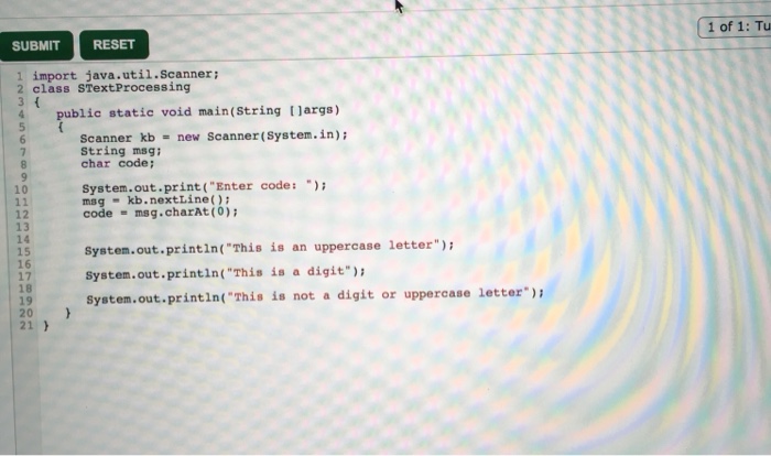 Solved The code is what is already given to solve the | Chegg.com