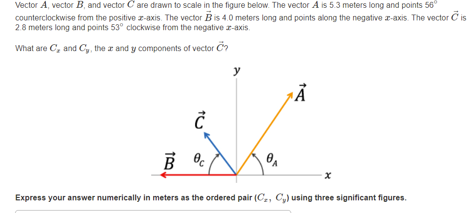 Solved Vector A, vector B, and vector C are drawn to scale | Chegg.com