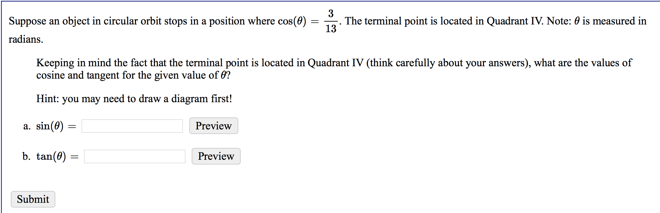 Solved Consider The Right Triangle Shown Below C Suppose Chegg
