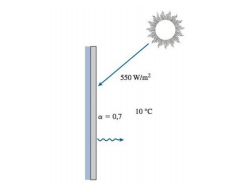 Solved A thin metal plate is insulated on the back surface | Chegg.com