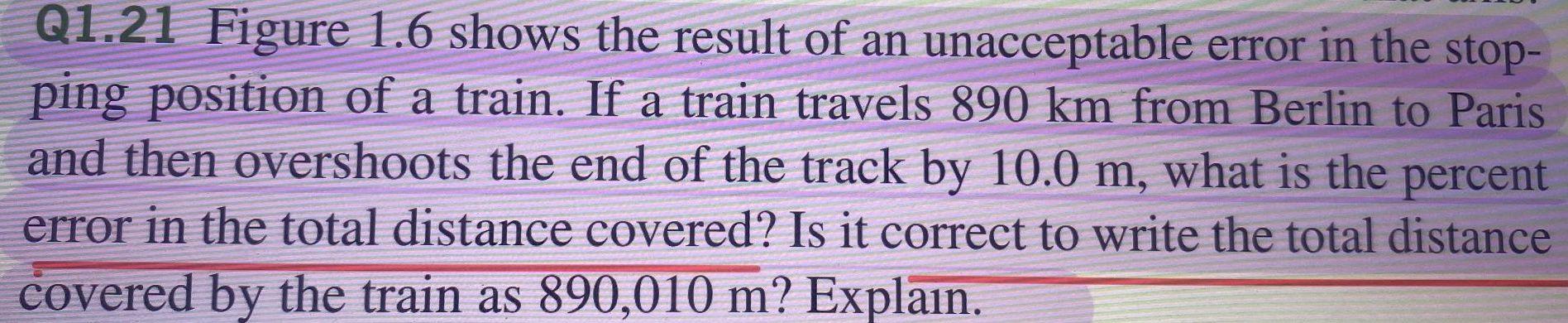 Solved Q1.21 Figure 1.6 shows the result of an unacceptable | Chegg.com