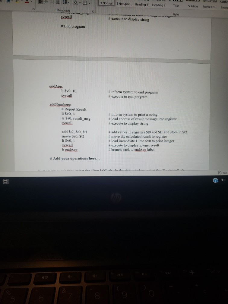 Solved Lab_2_Microprocessor_Assembly Language Programming | Chegg.com