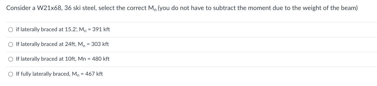 Solved What typical loading case from pg 108 can you use | Chegg.com