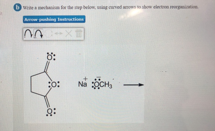 Solved Write a mechanism for the step below, using curved | Chegg.com