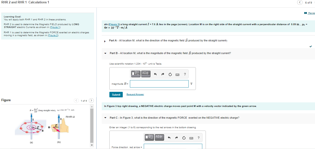 Solved RHR 2 and RHR 1 Calculations 1 6 of 9 Revie Learning | Chegg.com