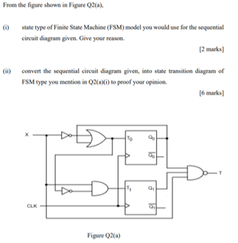 Solved From the figure shown in Figure 02(a) (1) state type | Chegg.com