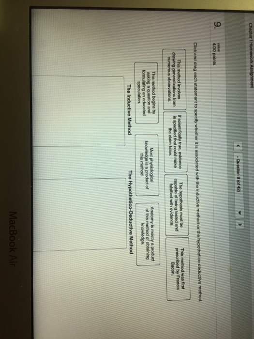 Solved Click and drag each statement to specify whether it | Chegg.com