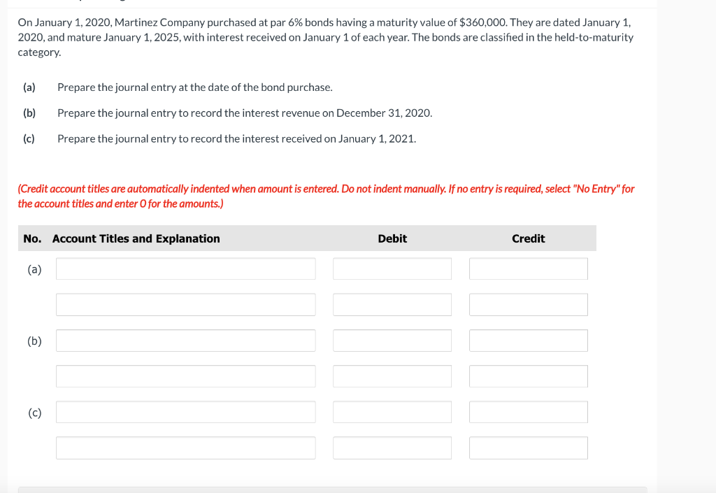 Solved How do i solve these journal entries? | Chegg.com
