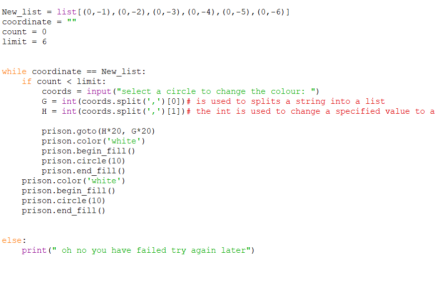 The code does not work properly I have no idea why? | Chegg.com