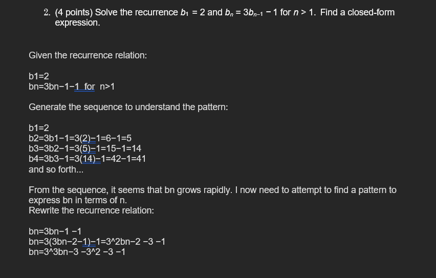 Solved Someone please confirm whether this answer is | Chegg.com