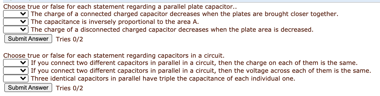 Solved Choose true or false for each statement regarding a | Chegg.com