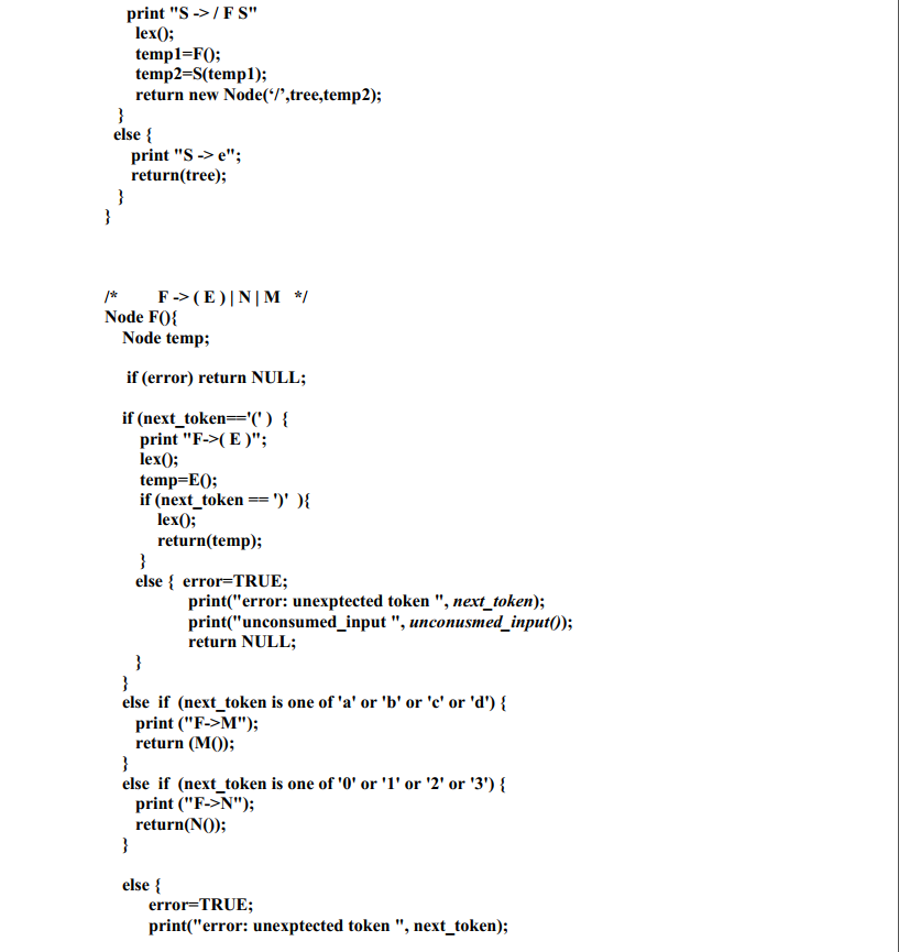 Now, we are going to generate an abstract syntax tree | Chegg.com