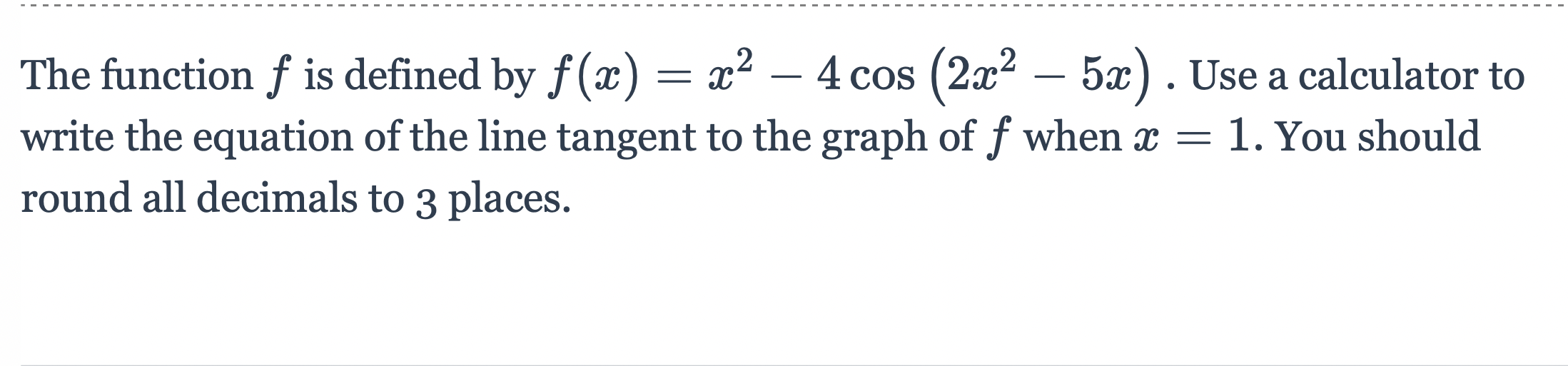 Solved The function ff is defined by | Chegg.com
