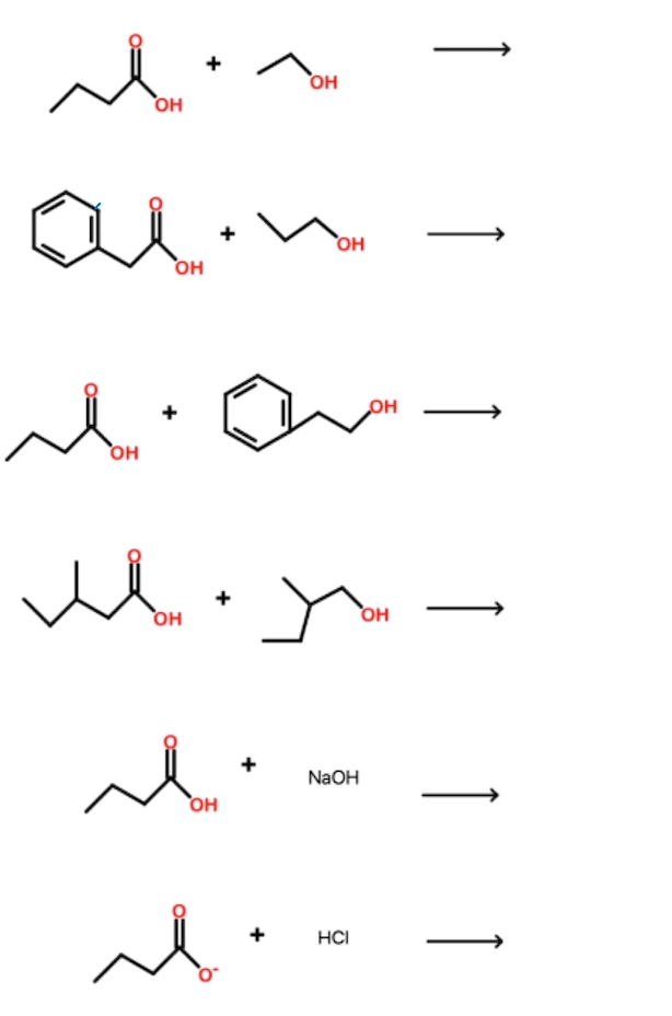 Solved Complete the following reactions: | Chegg.com