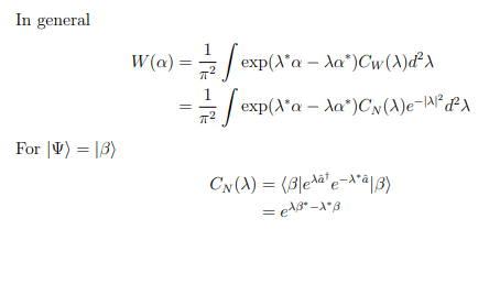 Solved this is about characteristic function and wigner | Chegg.com
