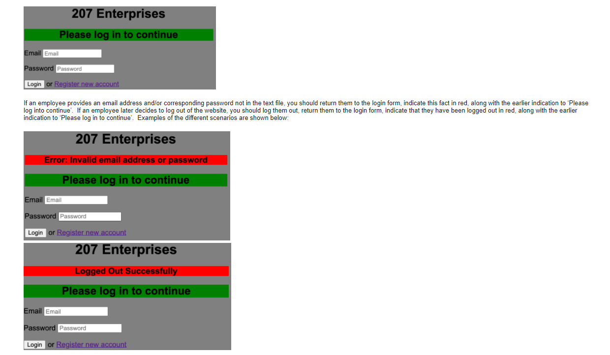 207 Enterprises Please log in to continue Email Email | Chegg.com