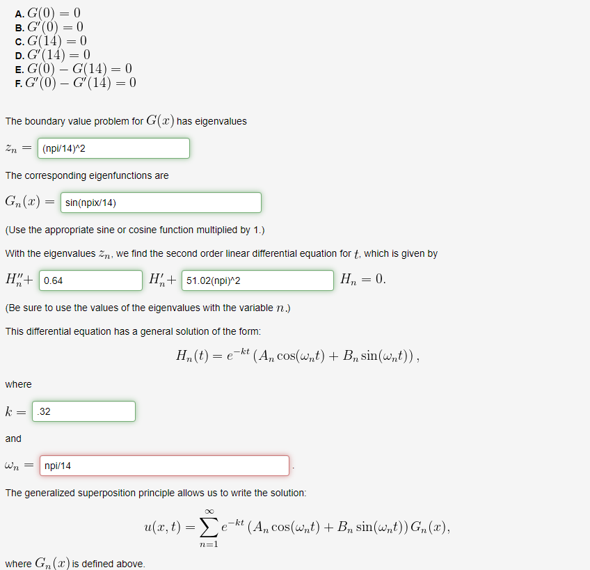 Consider a slightly damped vibrating string that | Chegg.com