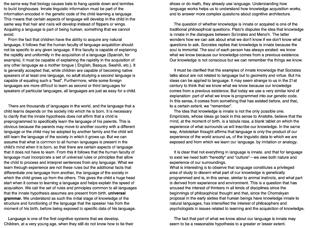 Solved Create four linguistic rules: one prescriptive and | Chegg.com