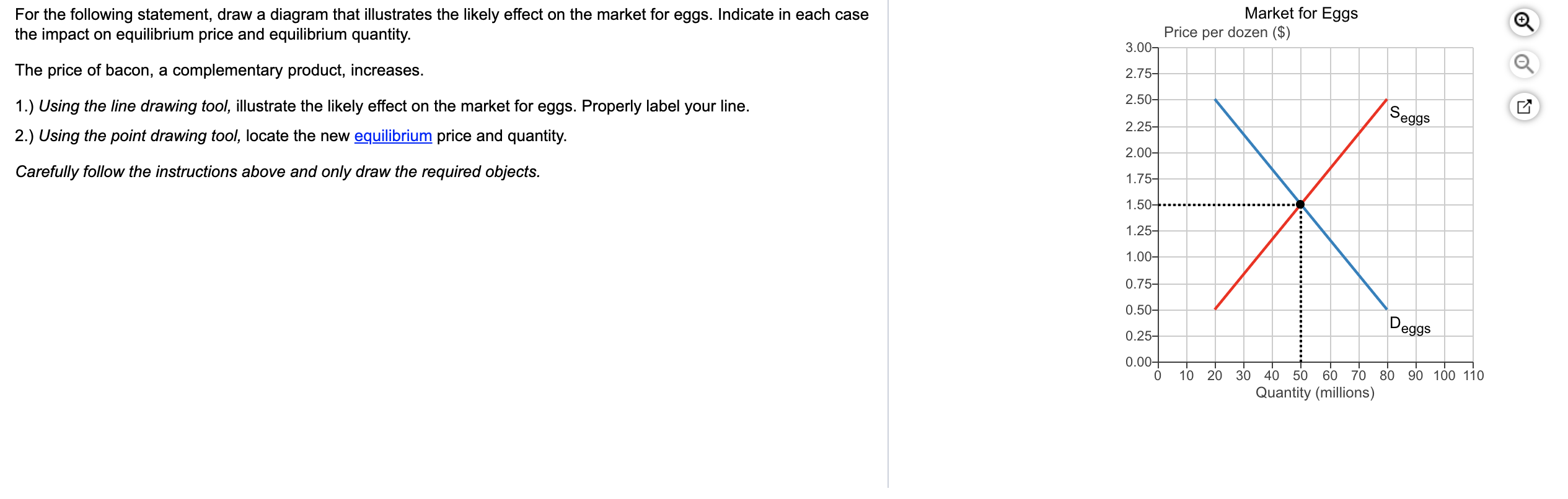 Solved For the following statement, draw a diagram that | Chegg.com
