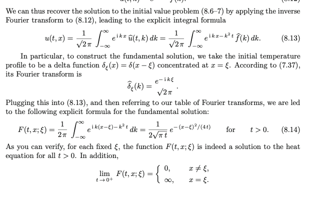 Solved Please show all steps! Using Fourier Transform The | Chegg.com