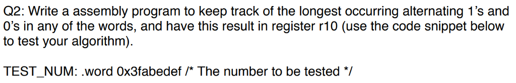 Solved I need help with this assembly question | Chegg.com