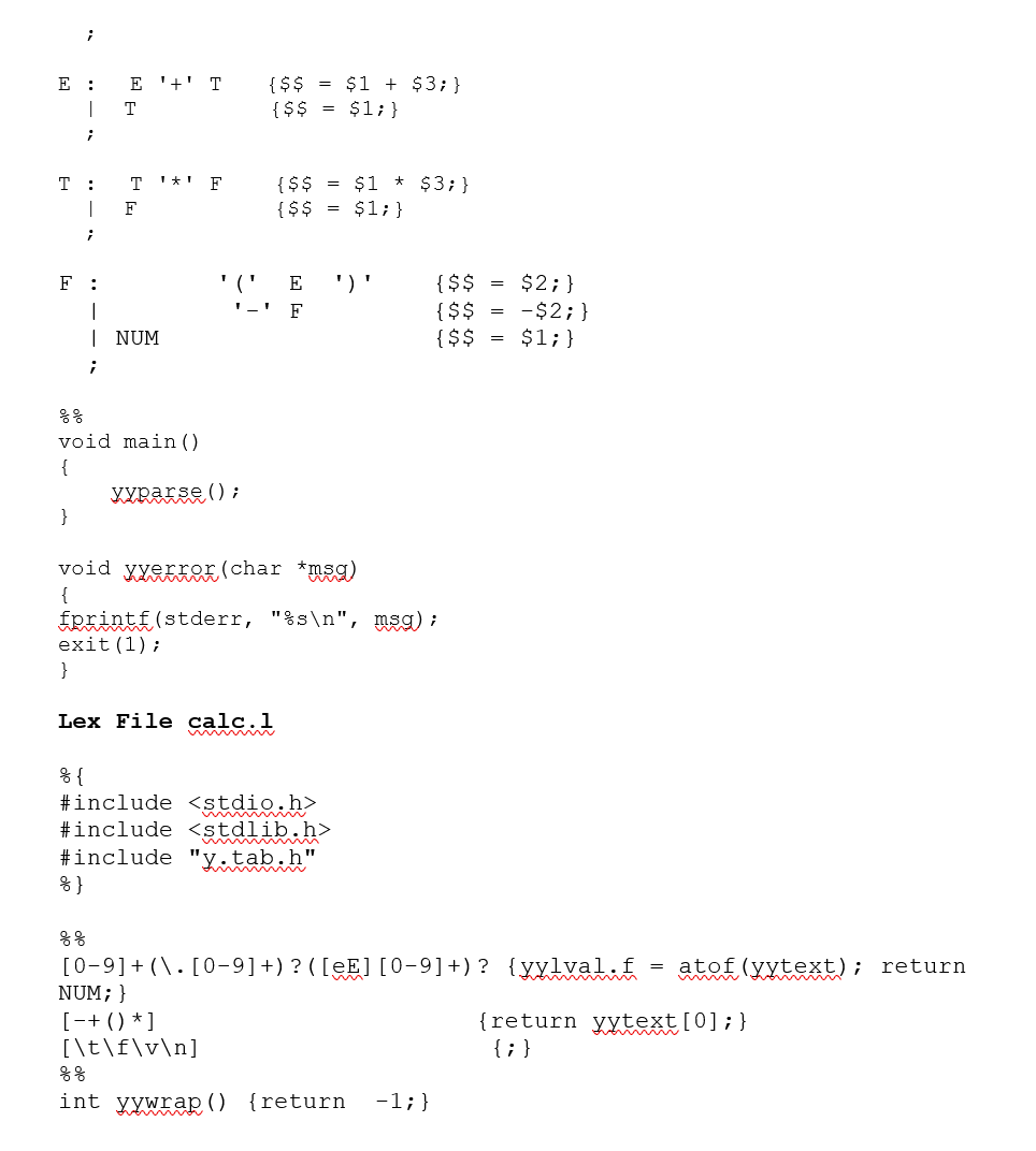 Solved this is a Compiler Construction lab , please Add the | Chegg.com