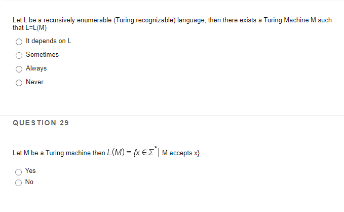 Solved Let L be a recursively enumerable (Turing | Chegg.com