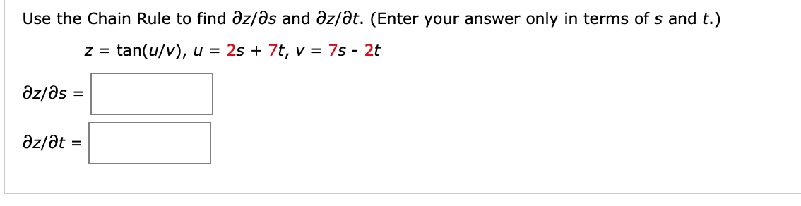 Solved Use the Chain Rule to find dz/dt. (Enter your answer | Chegg.com