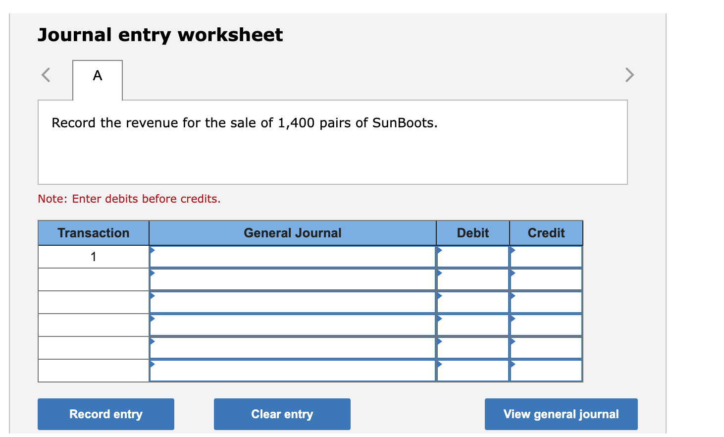 Solved Journal entry worksheet Record the revenue for the | Chegg.com