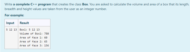 Solved Write a complete C++ program that creates the class | Chegg.com