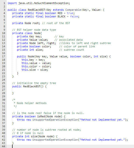 Solved In this assignment, we will implement some Red-Black | Chegg.com Solved In this assignment, we will implement some Red-Black | Chegg.com