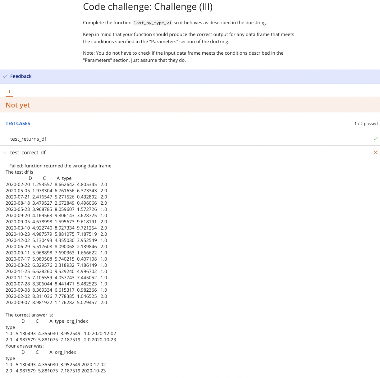 Solved help me solve it. ﻿This is the code i submitted and | Chegg.com