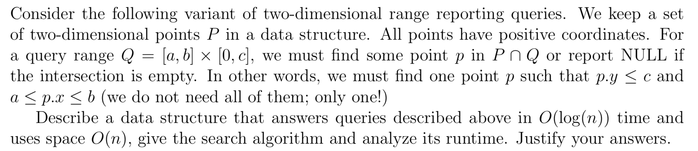 Consider the following variant of two-dimensional | Chegg.com