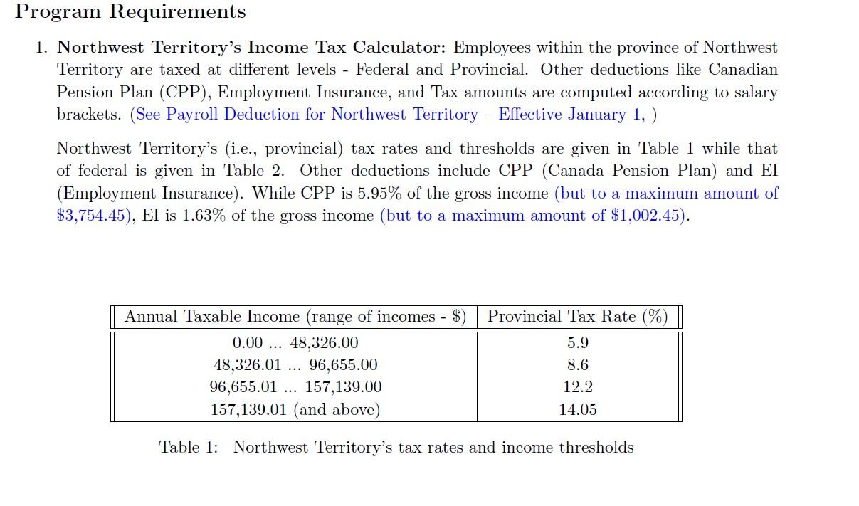 Solved Create a code for the following Income tax | Chegg.com