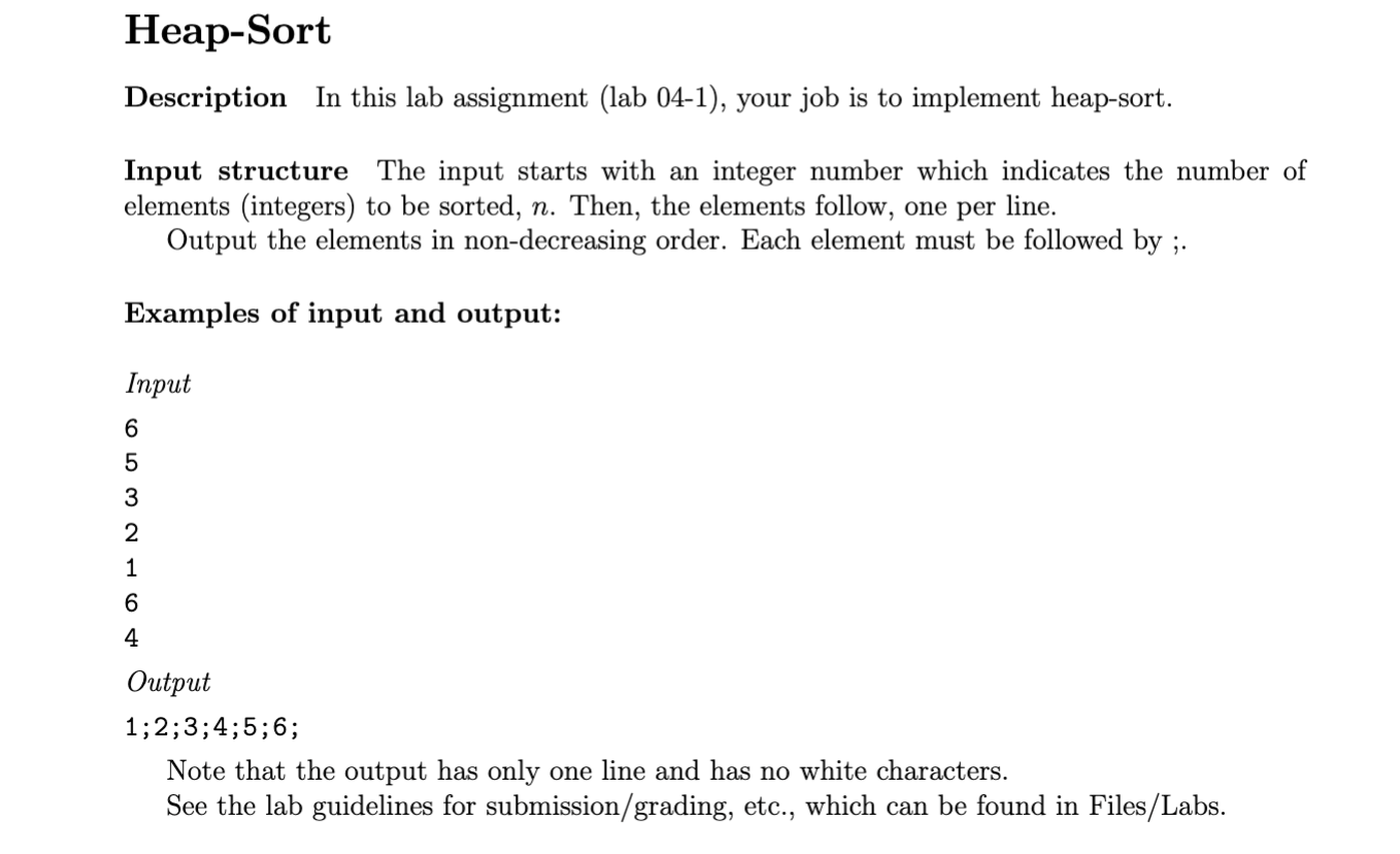 Solved Description In this lab assignment (lab 04-1), your | Chegg.com