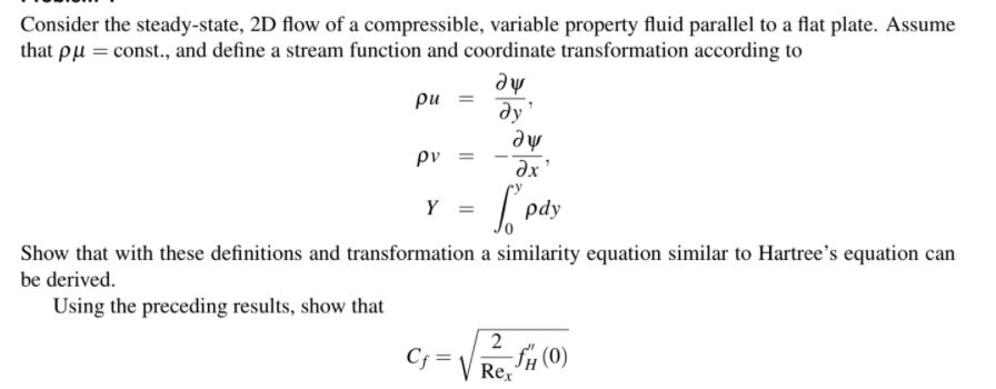 Consider the steady-state, 2D flow of a compressible, | Chegg.com