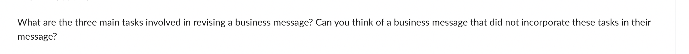 Solved What are the three main tasks involved in revising a | Chegg.com