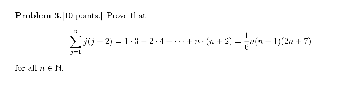 Solved Problem 3 10 Points Prove That 