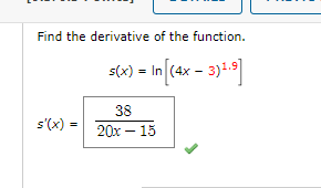 Solved Find the derivative of the function.pls explain how | Chegg.com